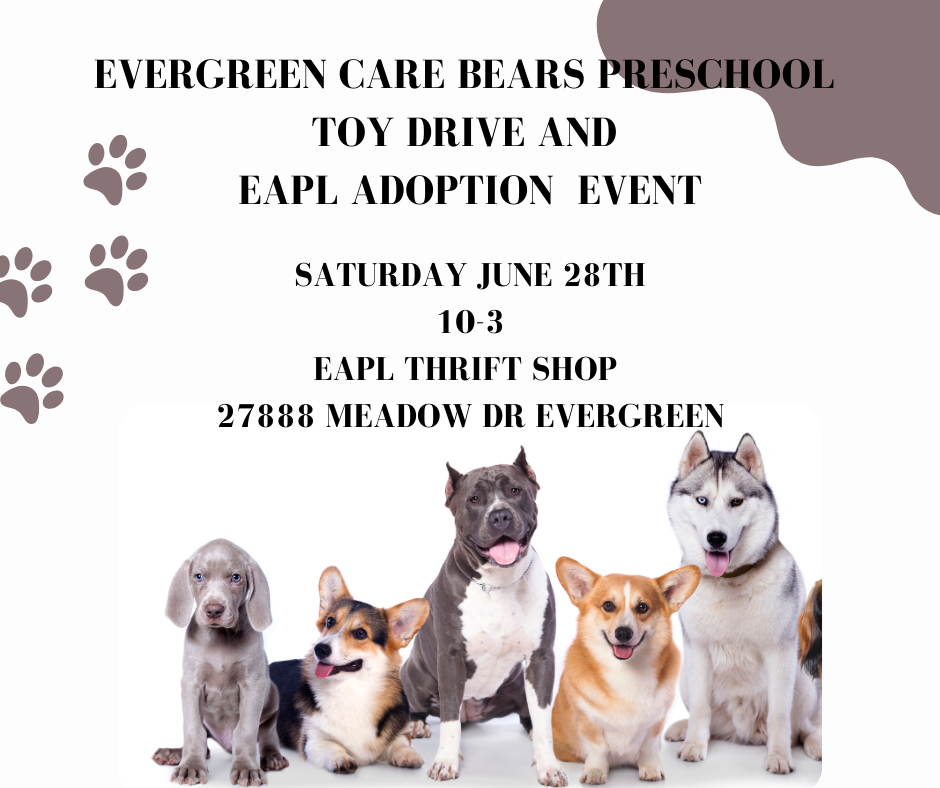 Evergreen CareBears Toy drive and EAPL Adoption event. - Evergreen ...