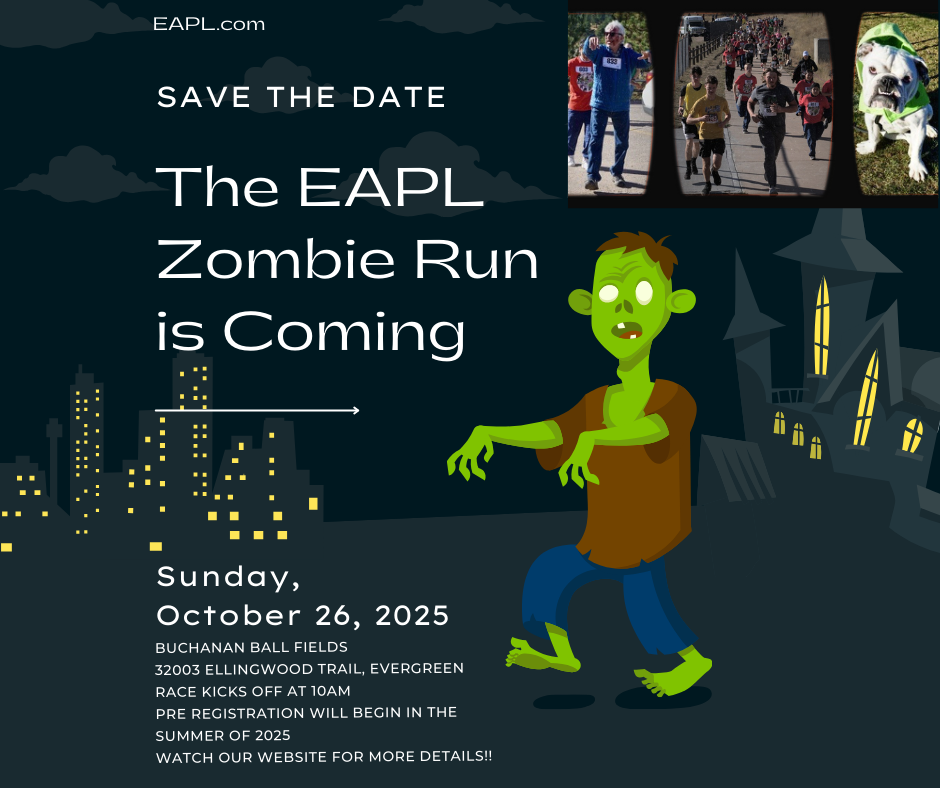 2025 Zombie Fun Run, Walk or Crawl 5K - Evergreen Animal Protective League