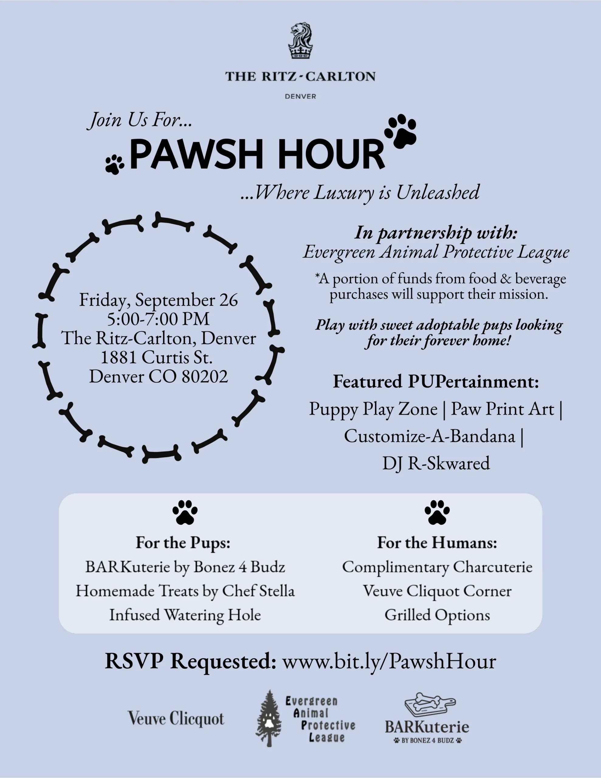 Pawsh Hour - at the Ritz - Evergreen Animal Protective League